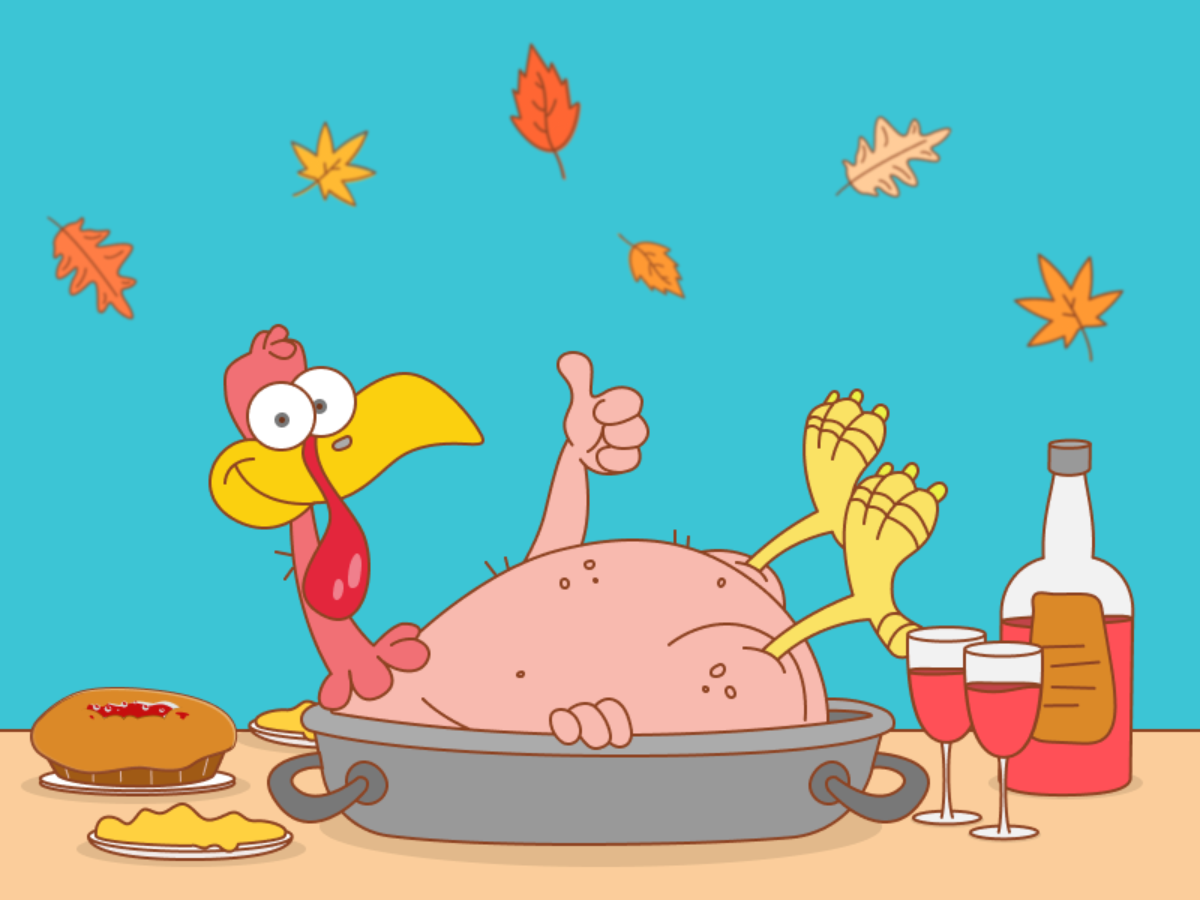 Plucked Turkey Clipart