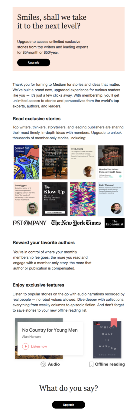 10 Inspiring Lead Nurturing Email Examples | SendPulse