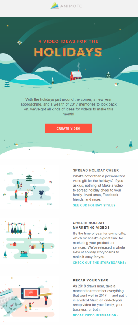 The Merriest Guide to Christmas Emails: Best Ideas and Examples | SendPulse