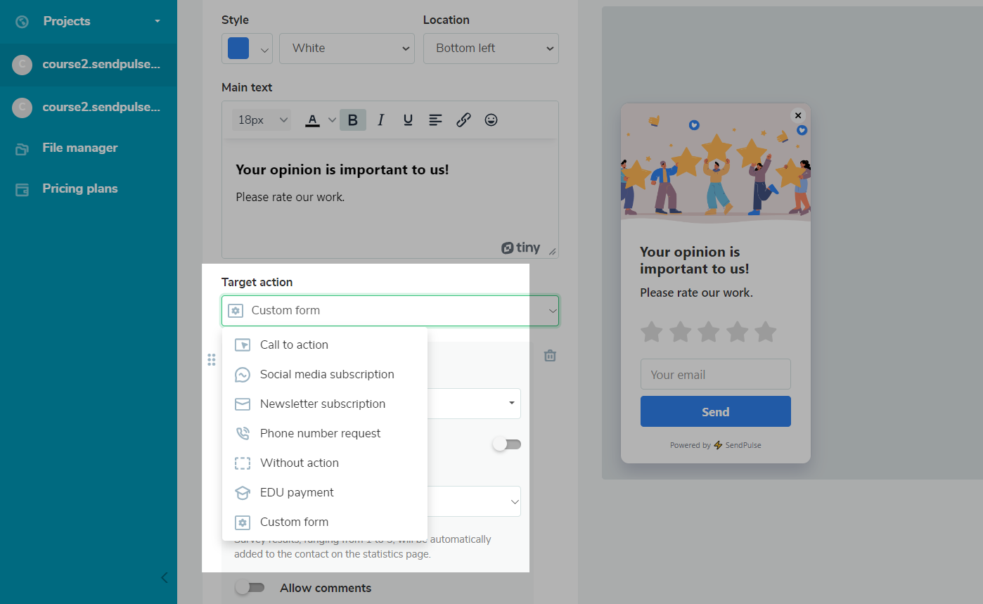 Pop-Up Design: Catch It While It’s Hot | SendPulse Blog