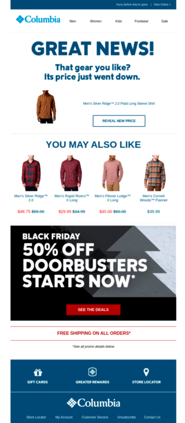 Fabulous Price Drop Email Examples and Ideas for Your Next Campaign ...