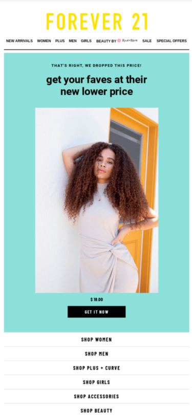 Fabulous Price Drop Email Examples and Ideas for Your Next Campaign ...