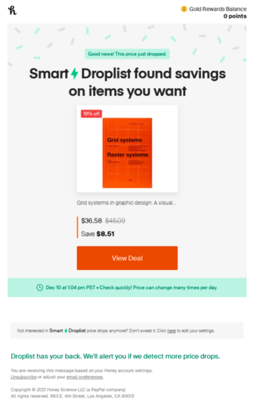 Fabulous Price Drop Email Examples and Ideas for Your Next Campaign ...