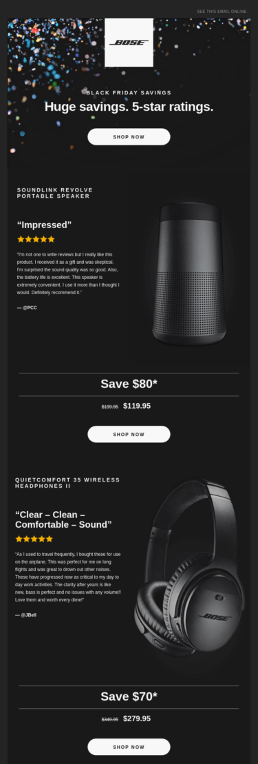 Standout Customer Testimonial Email Examples and Subject Lines | SendPulse