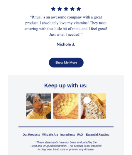Standout Customer Testimonial Email Examples and Subject Lines | SendPulse