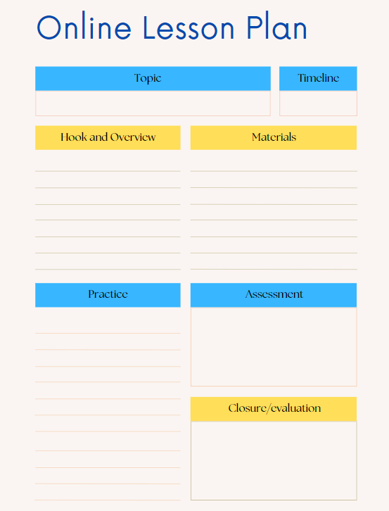 How to Plan a Lesson for Your Online Course | SendPulse
