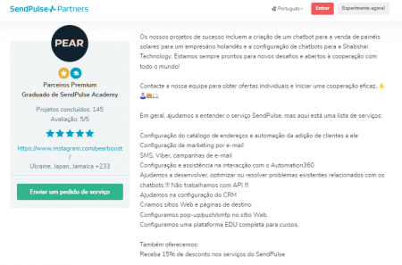 Conheça todos os benefícios do programa de parcerias da SendPulse ...