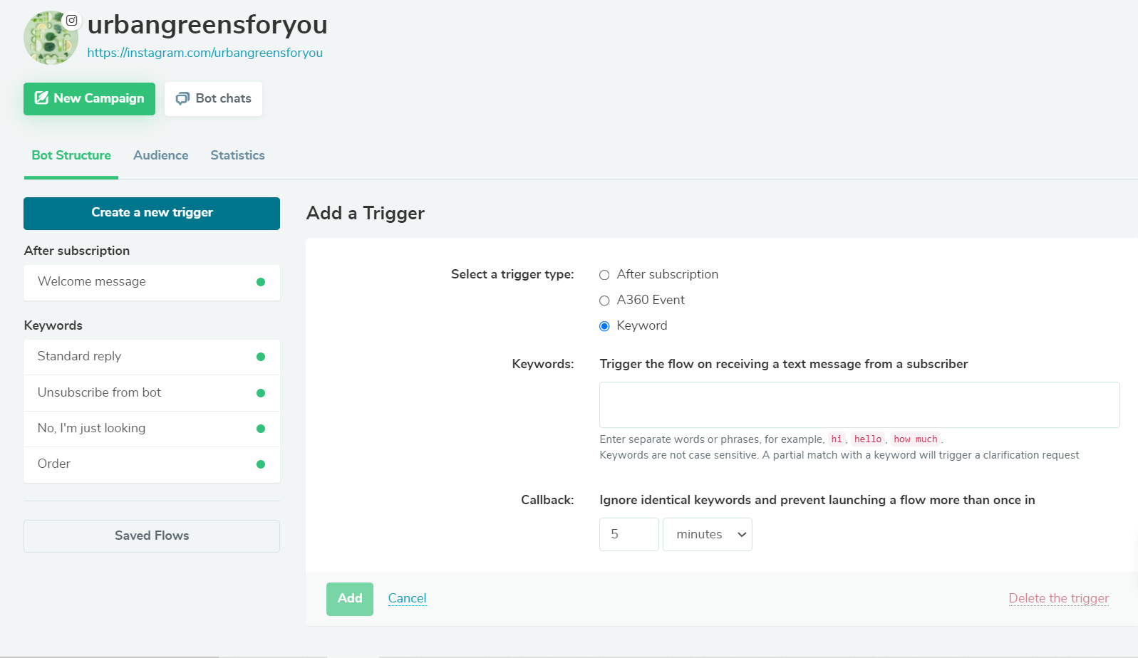 Cómo crear rápido y fácil el mejor Chatbot para Instagram | SendPulse