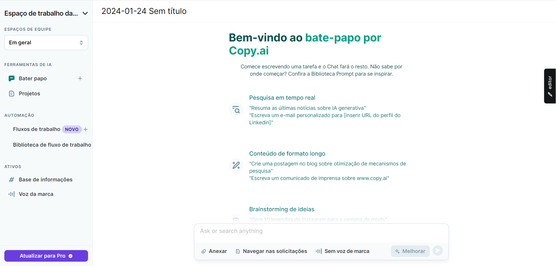 10 melhores plataformas de inteligência artificial para criar textos ...