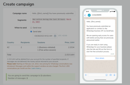 Top 10 WhatsApp Bulk Message Senders for Your Business | SendPulse