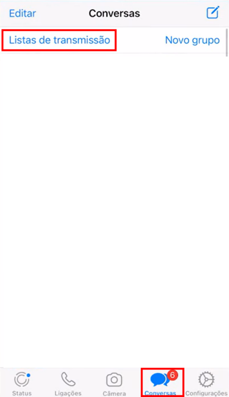Como fazer uma lista de transmissão no WhatsApp