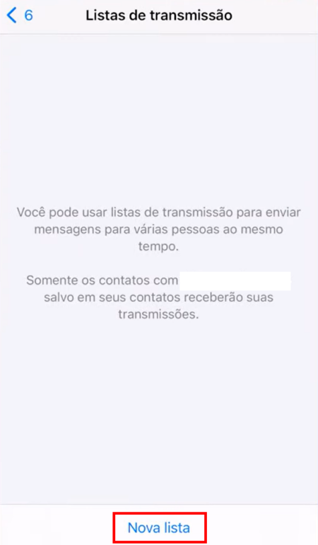 Como fazer uma lista de transmissão no WhatsApp