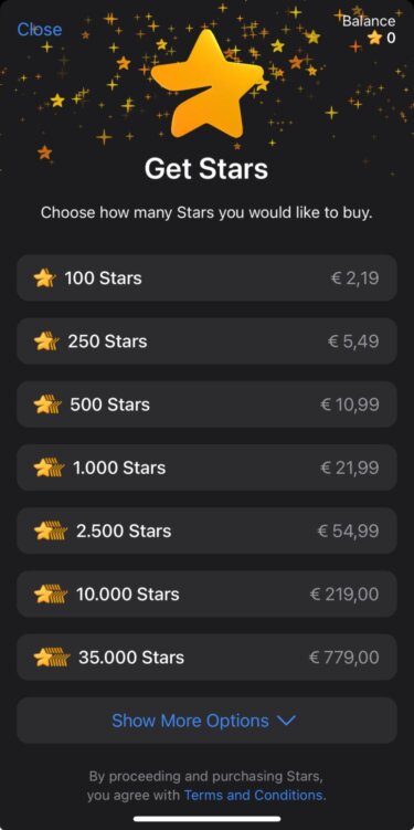 Telegram Stars: How Businesses Can Use the New Payment System | SendPulse