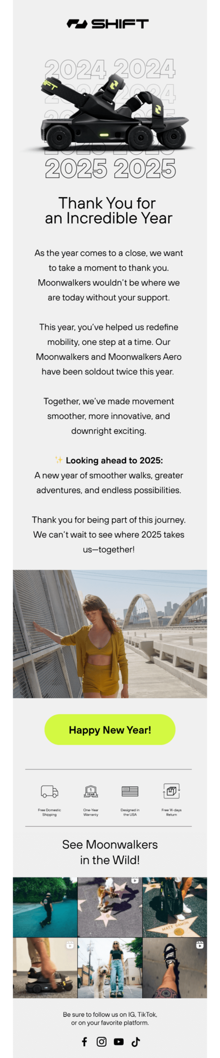 Year-in-Review Emails: The Art of Wrapping Things Up | SendPulse