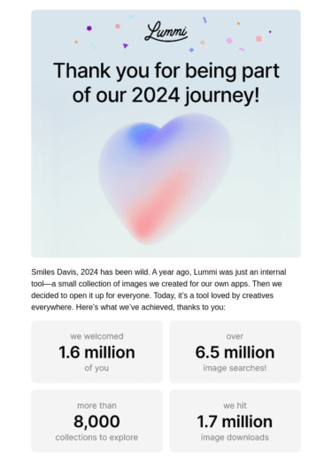 Year-in-Review Emails: The Art of Wrapping Things Up | SendPulse