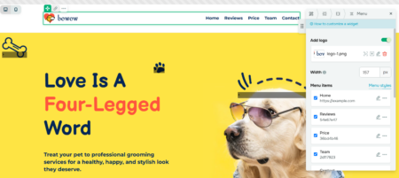 Website Header Design: Examples & Best Practices [2025] | SendPulse