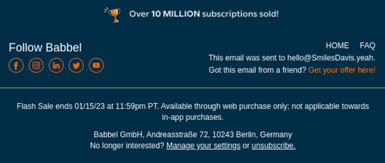 Email Footer Best Practices and Ideas for Maximum Impact | SendPulse