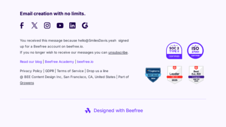 Email Footer Best Practices and Ideas for Maximum Impact | SendPulse