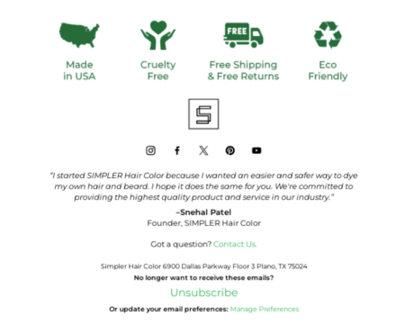 Email Footer Best Practices and Ideas for Maximum Impact | SendPulse