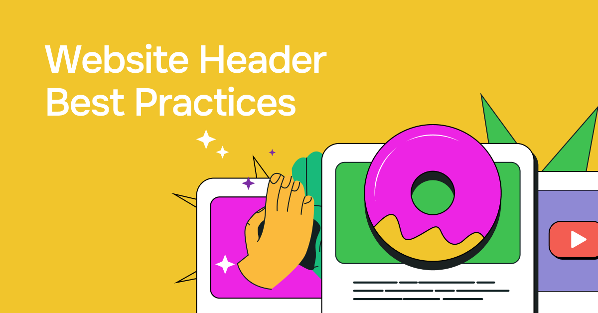 Website Header Design: Examples & Best Practices [2025] | SendPulse