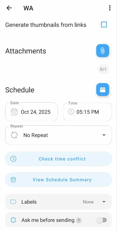 How to Schedule WhatsApp Messages in 2025 | SendPulse