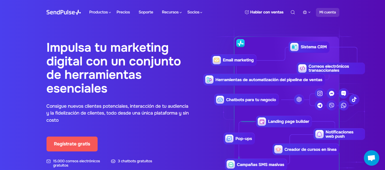SendPulse vs. ManyChat: Comparativa completa | SendPulse