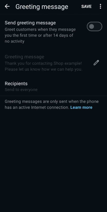 How to Set Up WhatsApp Welcome Messages [Examples & Templates] | SendPulse