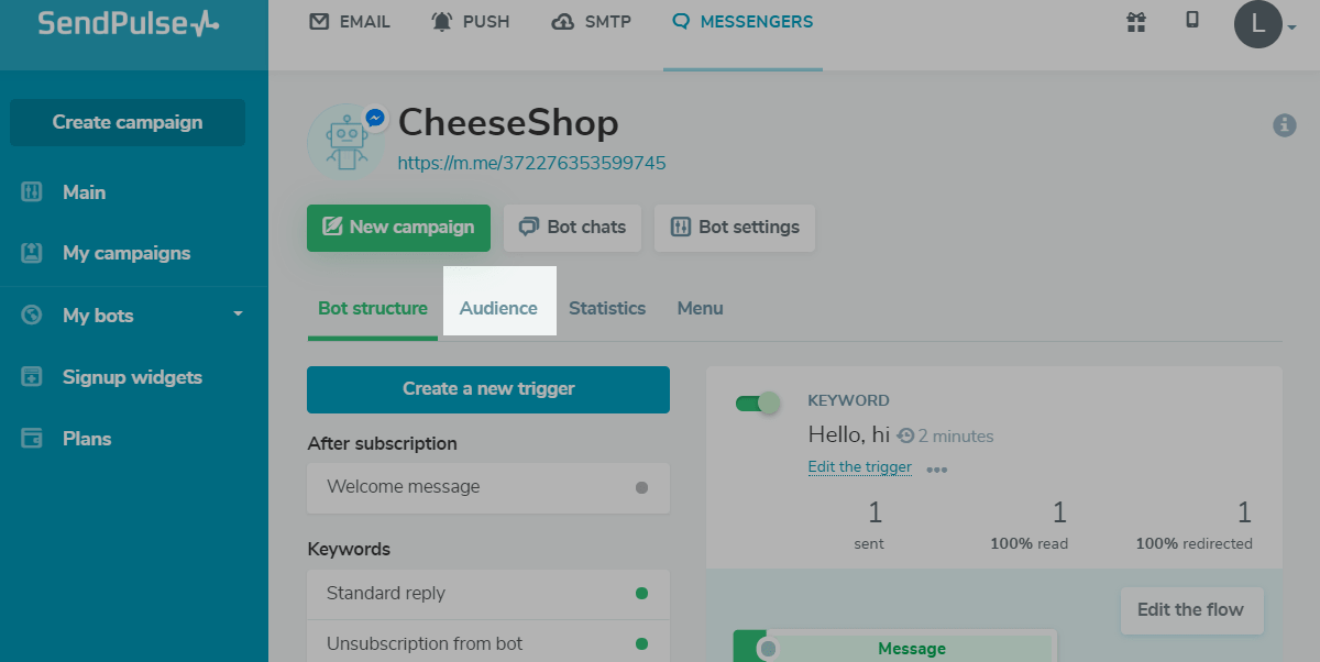 How to Use Chatbot Tags | SendPulse
