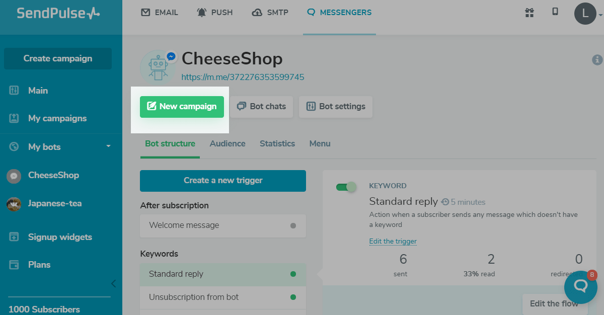 How to Use Chatbot Tags | SendPulse