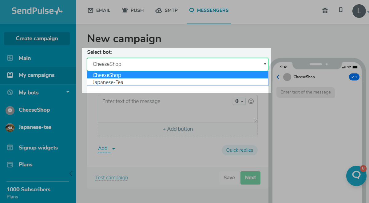 How to Use Chatbot Tags | SendPulse