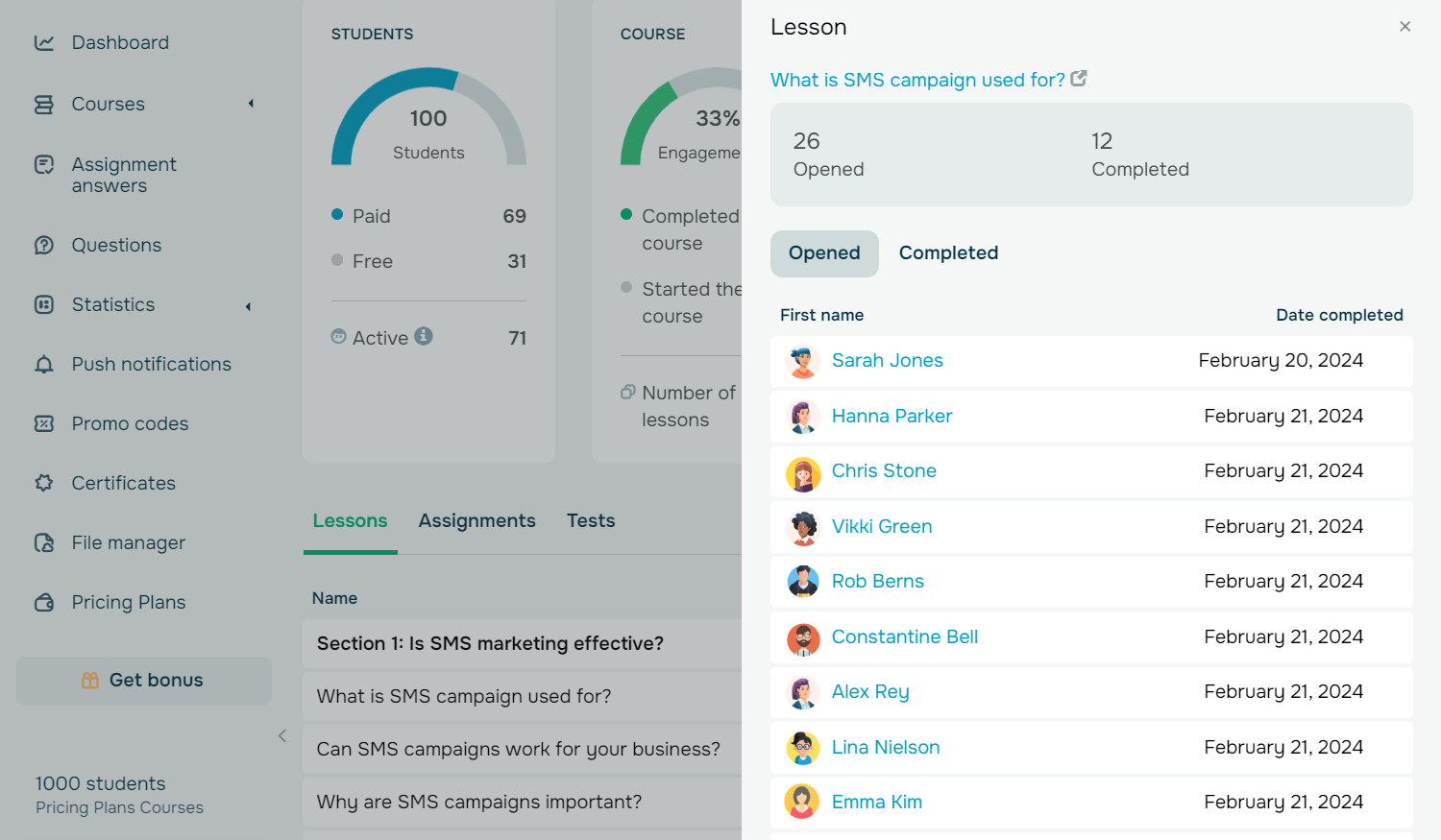 How To Track Student Progress SendPulse