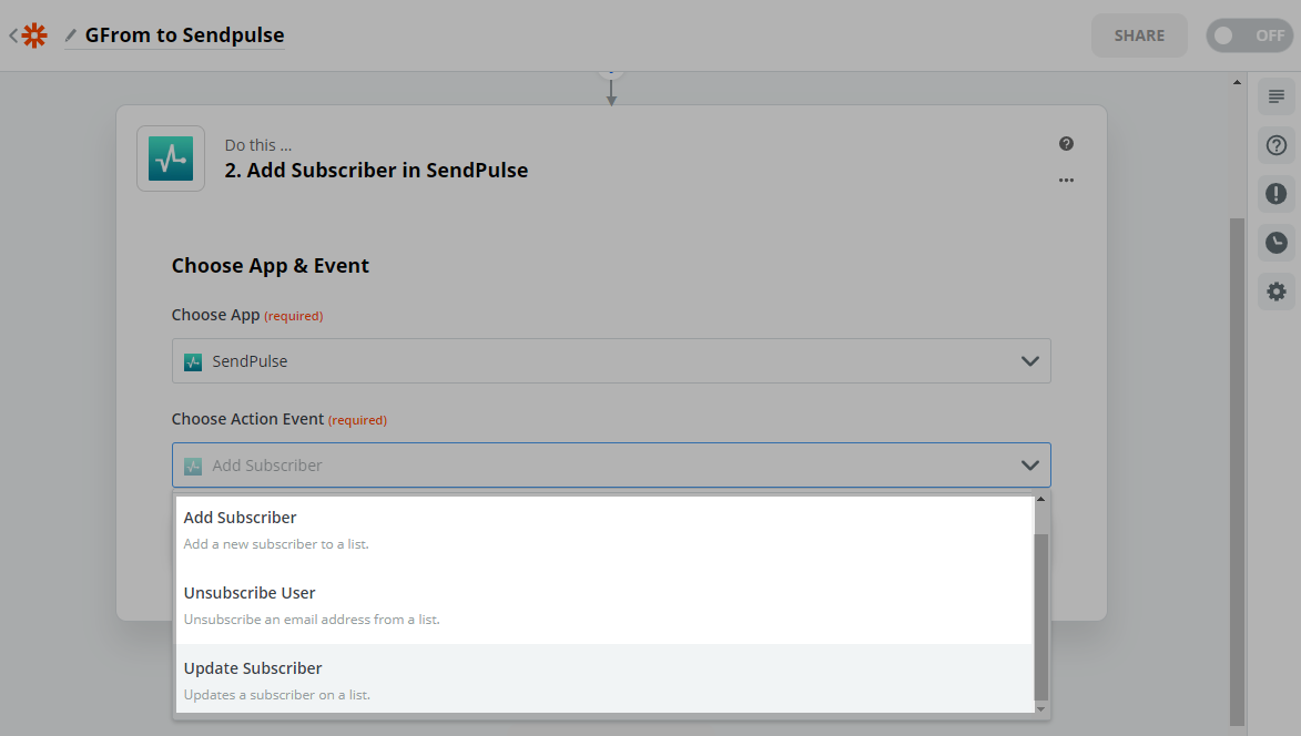 How to integrate SendPulse with other services using Zapier | SendPulse