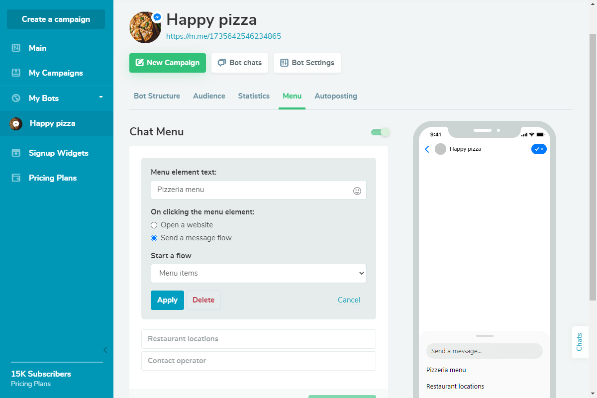 Comparison ManyChat | SendPulse