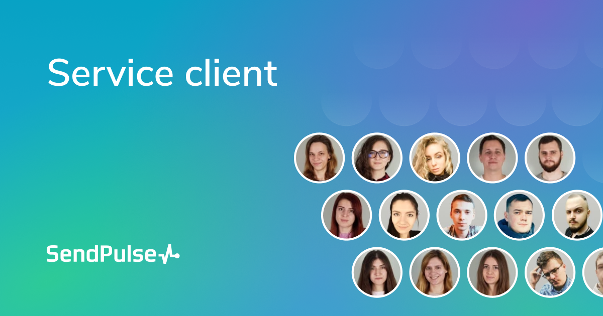 Service client | SendPulse FR