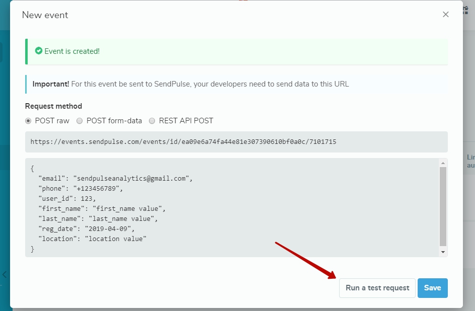 How to send a "thank you" email after registration | SendPulse