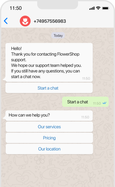 Create WhatsApp chatbot for free! | SendPulse Create WhatsApp chatbot for free! | SendPulse